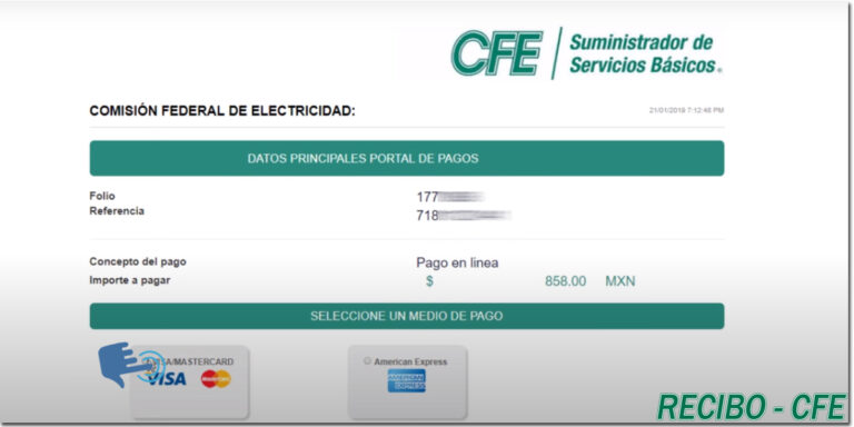 Cómo Pagar el Recibo de la Luz CFE en Línea 【2023】